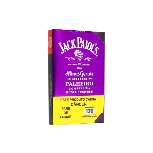 PALHEIRO JACK PAIOLS UVA C/ PITEIRA C/20 | Tabacaria Trevo